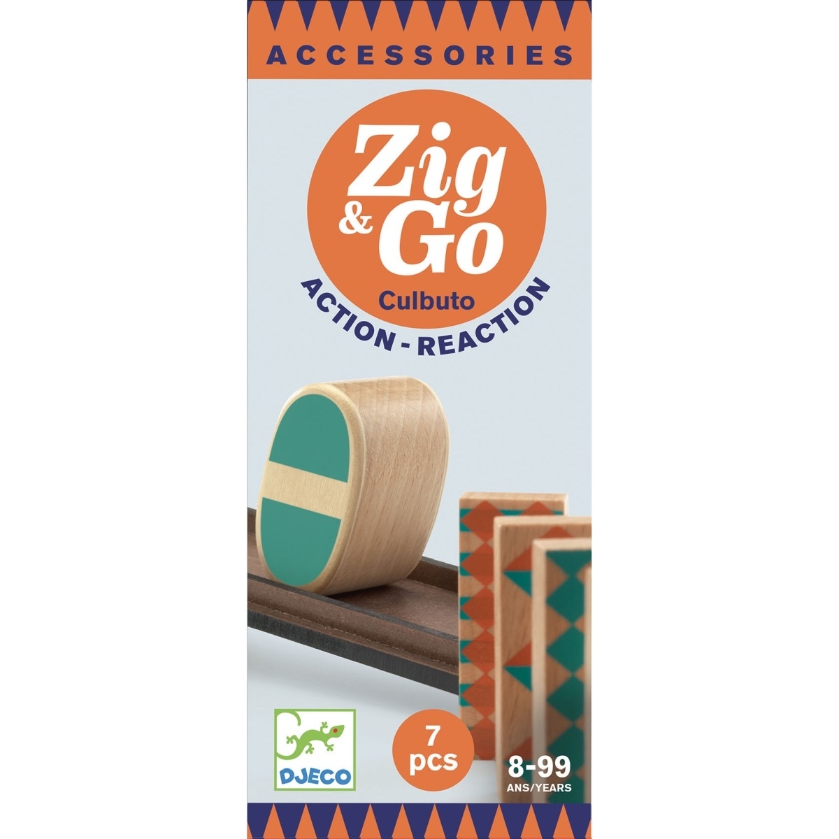Djeco Kettenreaktionsspiel Zig and Go Culbuto 8+ | Lernspielzeug ...